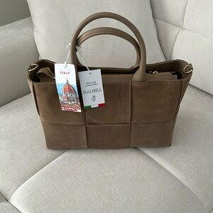 ISADORA | Bags | Isadora Suede Italian Leather | Poshmark